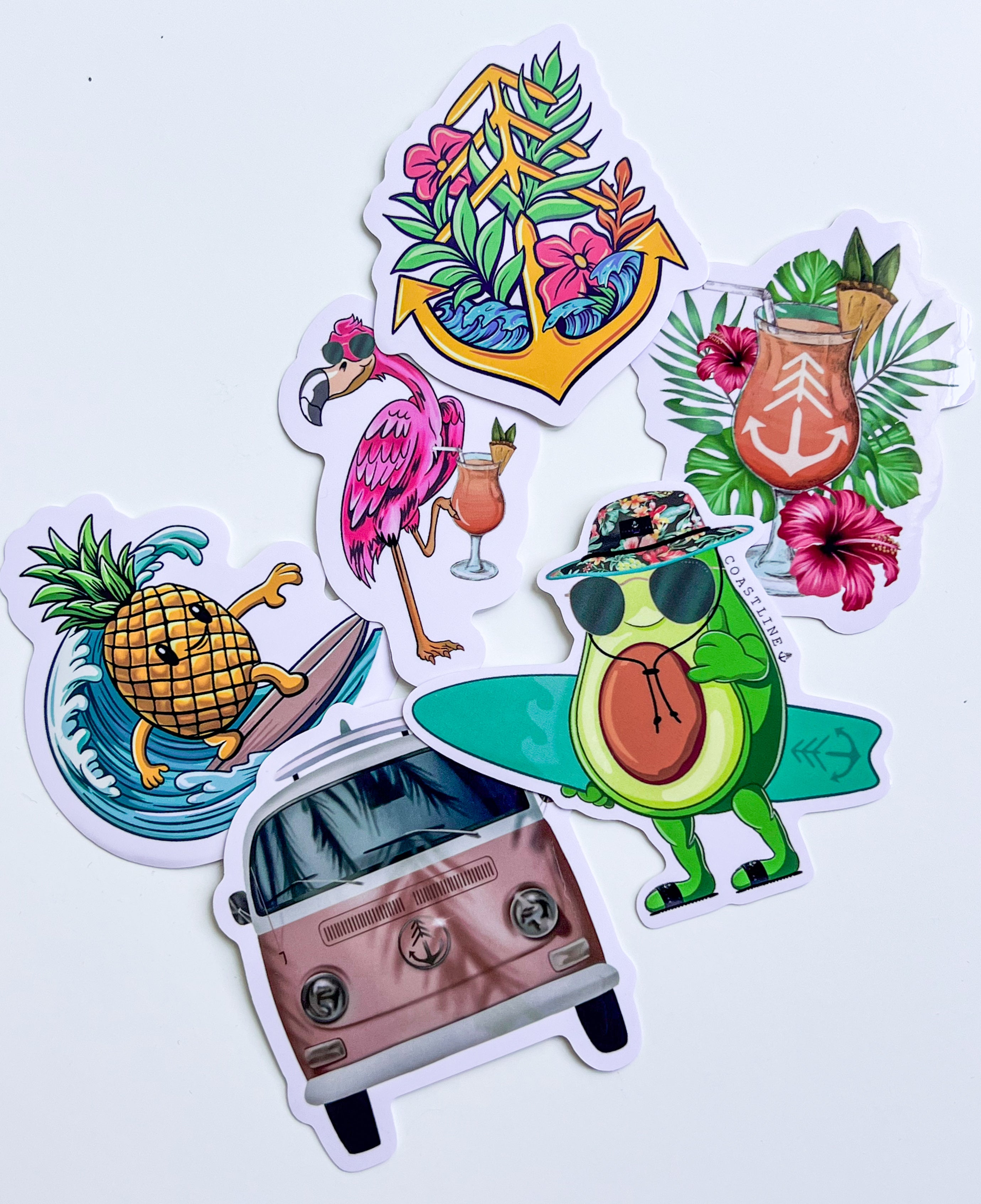 Sticker pack - Summer – Boutique Coastline